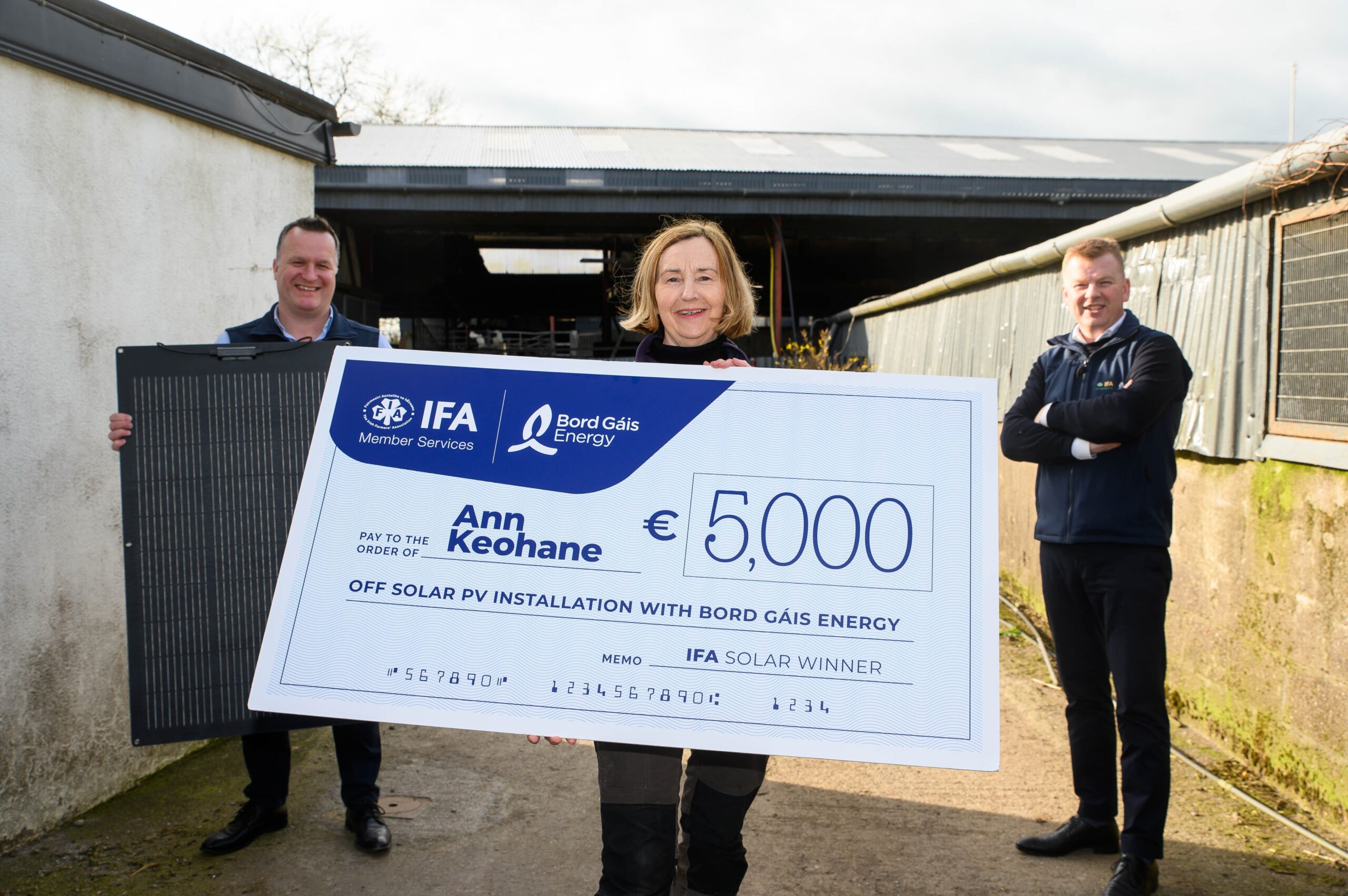IFA and Bord Gais Energy Announce Winner of Solar Competition - Irish ...